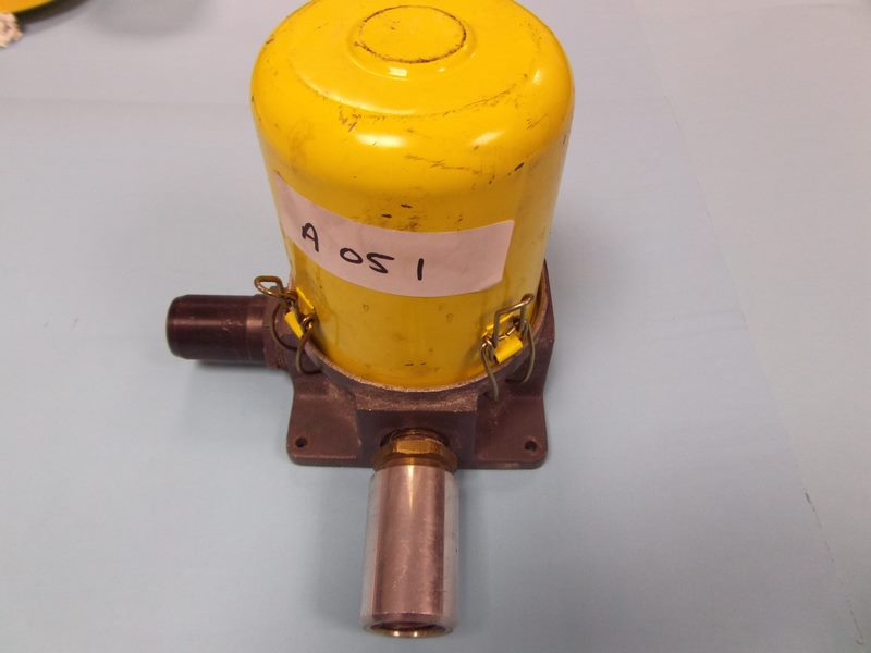 Yellow Suction Filter Housing - The Printers Marketplace