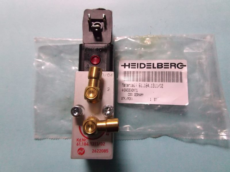 Pneumatic 4/2 Valve HDM: 61.184.1311/03 - The Printers Marketplace