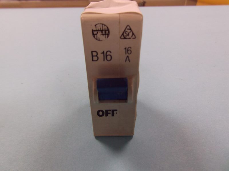 theprintersmarketplace|Wylex B16 16 amp MCB Plug In Standard