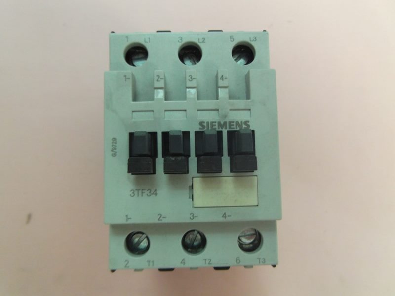 Siemens 3TF34 00-0ABO Contactor - The Printers Marketplace