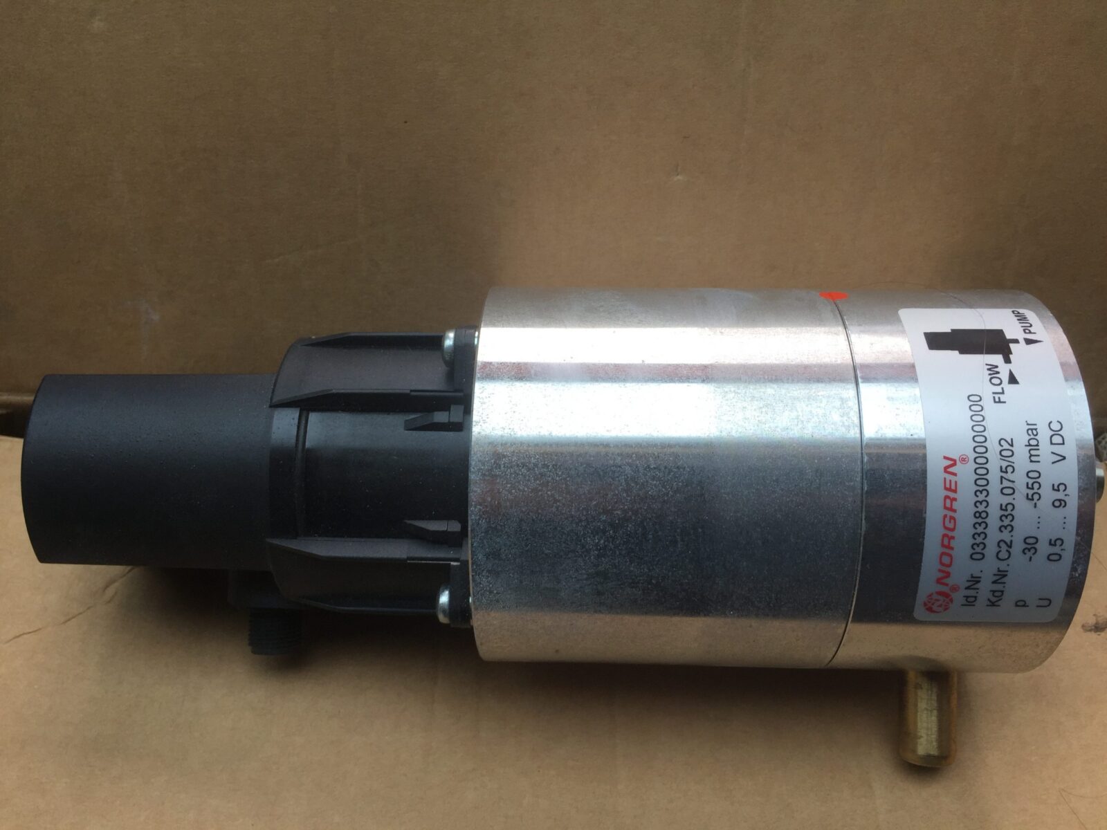 Vacumn regulator HDM: C2.335.075/02 - The Printers Marketplace