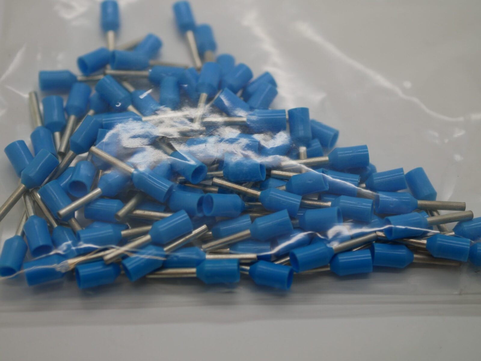 Insulated Crimp Bootlace Ferrule - Blue - The Printers Marketplace