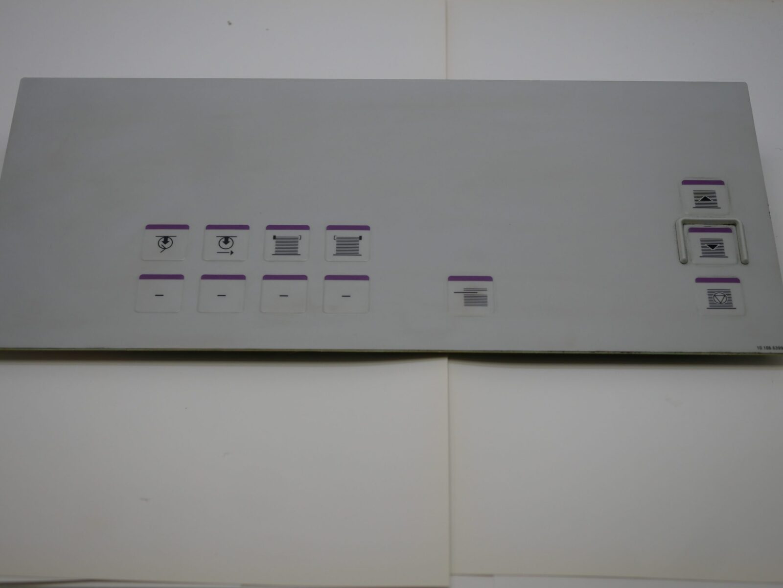 Delivery Push Button Panel Instruction Plate - HDM: 91.146.9271/02 - The Printers Marketplace