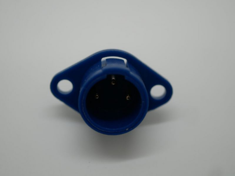 Farnell 1077723 - 3 pin socket - Blue - Komori: number unknown - The ...