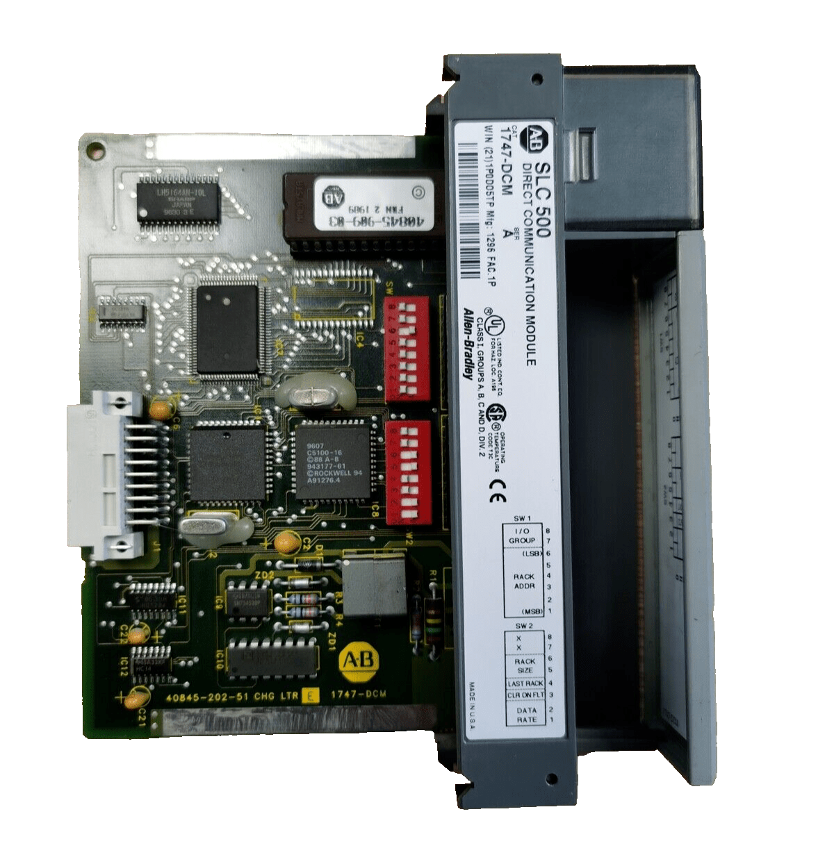 Allen-Bradley SLC 500 PLC DCM Module 1747-DCM - The Printers Marketplace