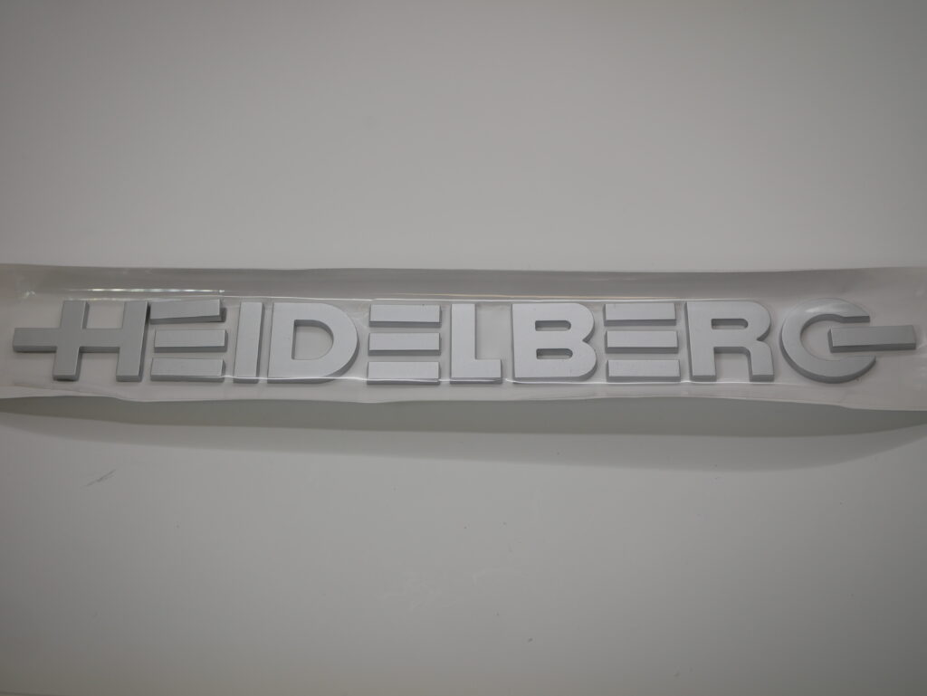 HEIDELBERG Badge Label - The Printers Marketplace