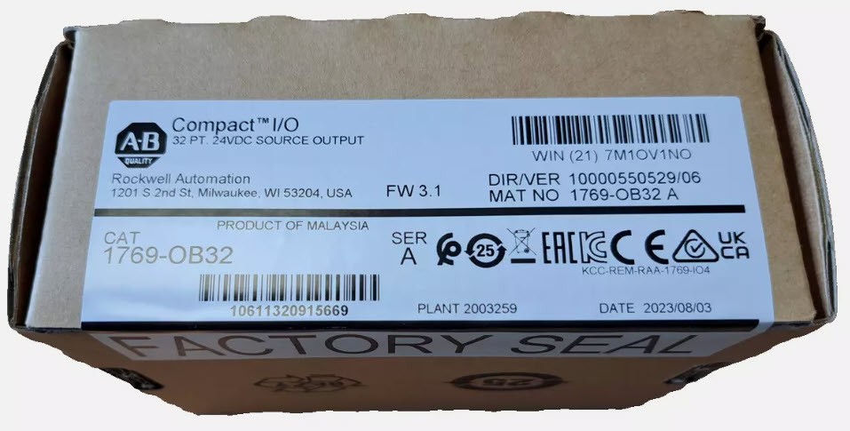 Allen-Bradley AB 1769-OB32 PLC Output Module - The Printers Marketplace