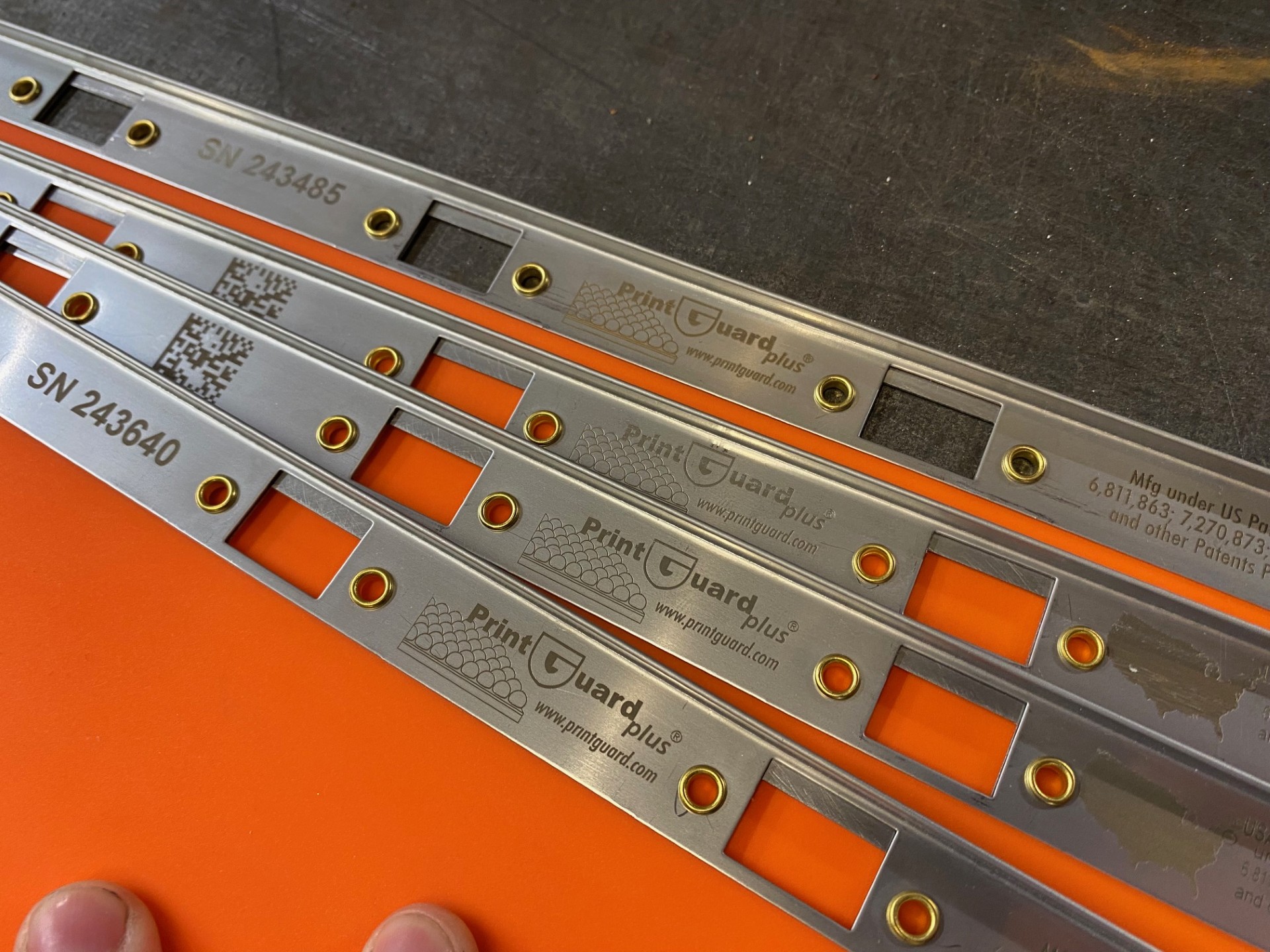 Heidelberg SM74 transfer jacket Printguard anti marking jacket M2.215 ...