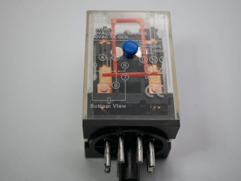 RELAY -OMRON MK2P-S 8 PIN PLUG IN 24v DC COIL - The Printers Marketplace